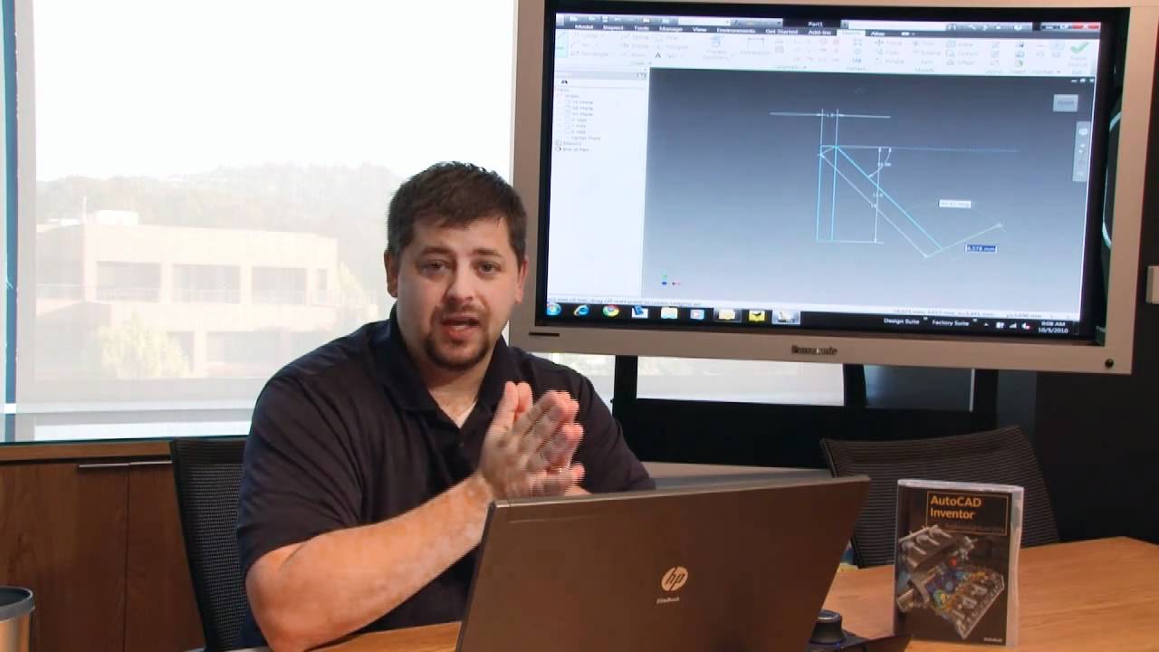 Autodesk Inventor Fundamentals Basics Of Part Modeling Chapter 2