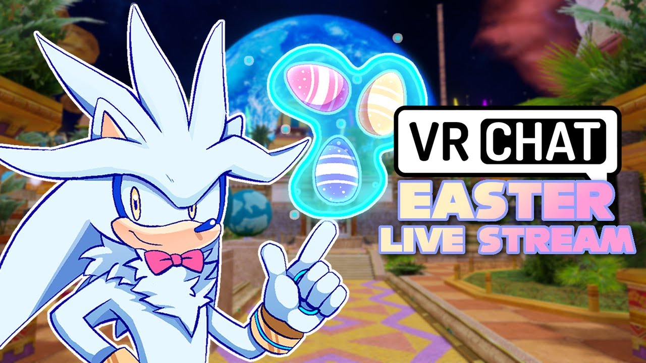 EASTER FUN! | Silver & Friends VR Chat Easter Egg Hunt! - YouTube