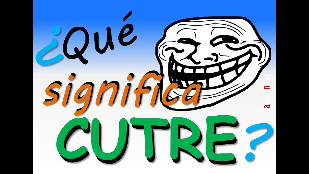 ¿Qué significa Cutre? - YouTube