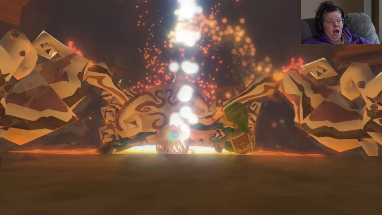 Wind Waker HD EP 2: Dragon Roost Island - Fighting a Giant Bug and ...