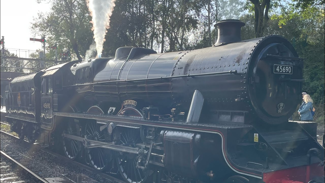East Lancashire Railway Autumn Steam Gala 2023 | Clinker Fiddle and ...