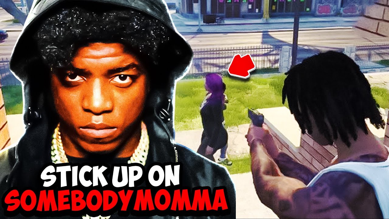 Yungeen Ace Sticks Up Somebody Mother😂*HE WENT FLAT*| GTA RP | The Real ...