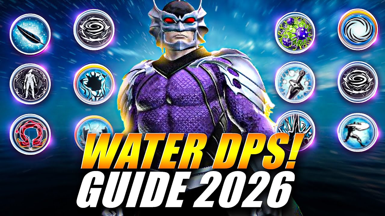 DCUO: 2 LOADOUT Water DPS Guide (100% Crit Chance) - YouTube