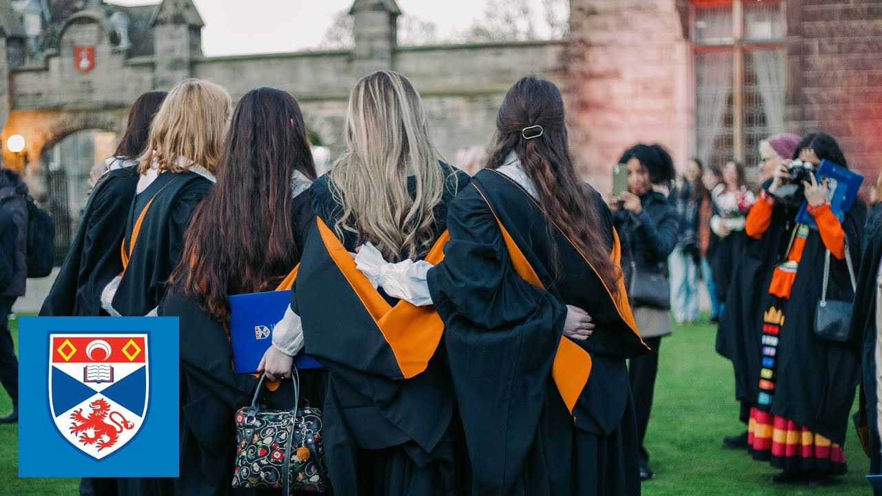 Tuesday 2 December 2025, 2pm - University of St Andrews Graduation ...
