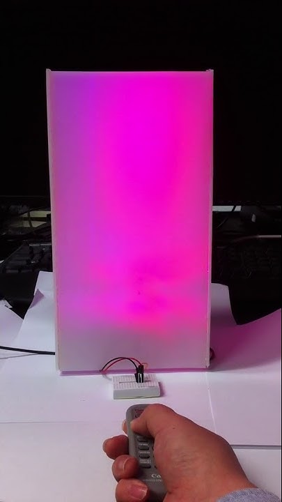 IR controlled RGB Mood Lamp with Arduino - YouTube
