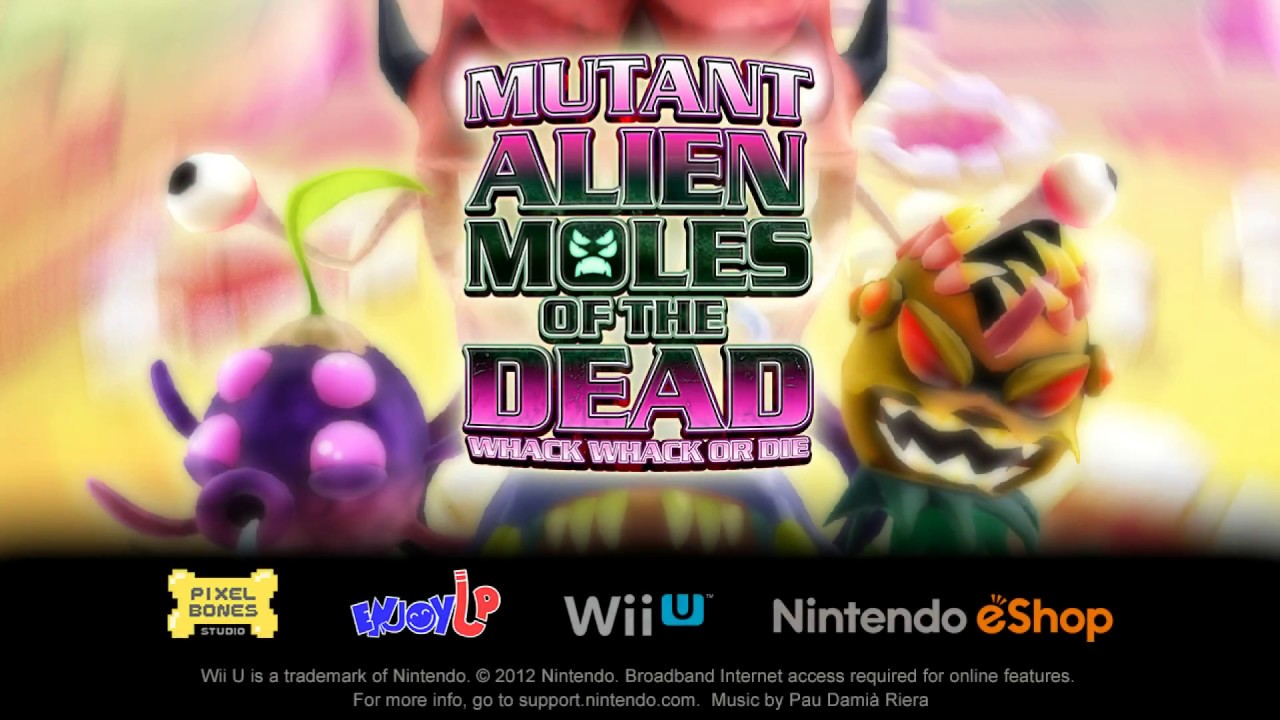 Mutant Alien Moles of the Dead. Wii U Trailer - YouTube