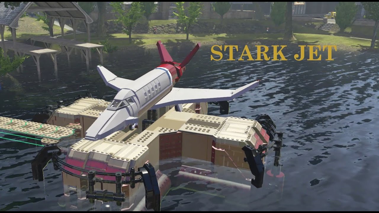 STARK JET |LEGO® MARVEL Super Heroes #shorts - YouTube