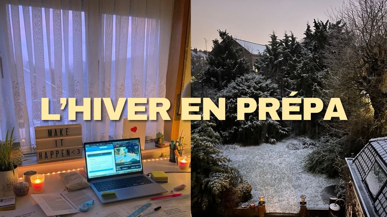 SURVIVRE à l'HIVER en prépa ECG - YouTube