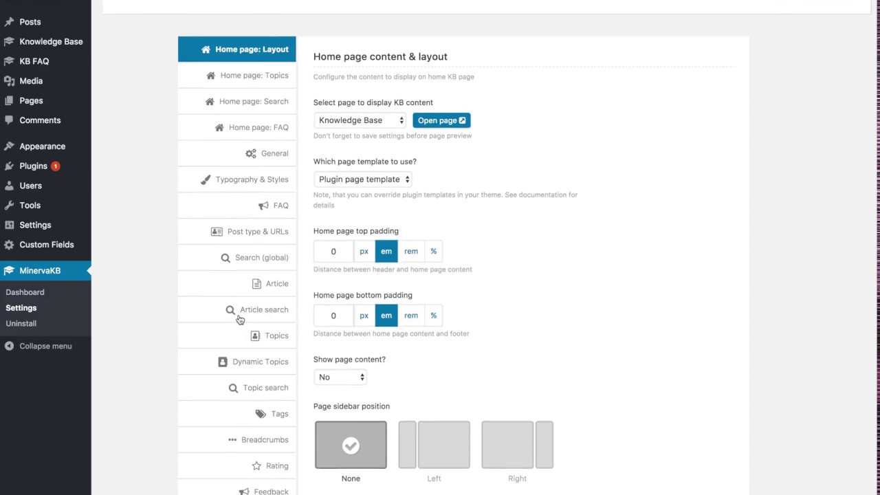 WordPress Knowledge Base setup - Articles feedback - YouTube