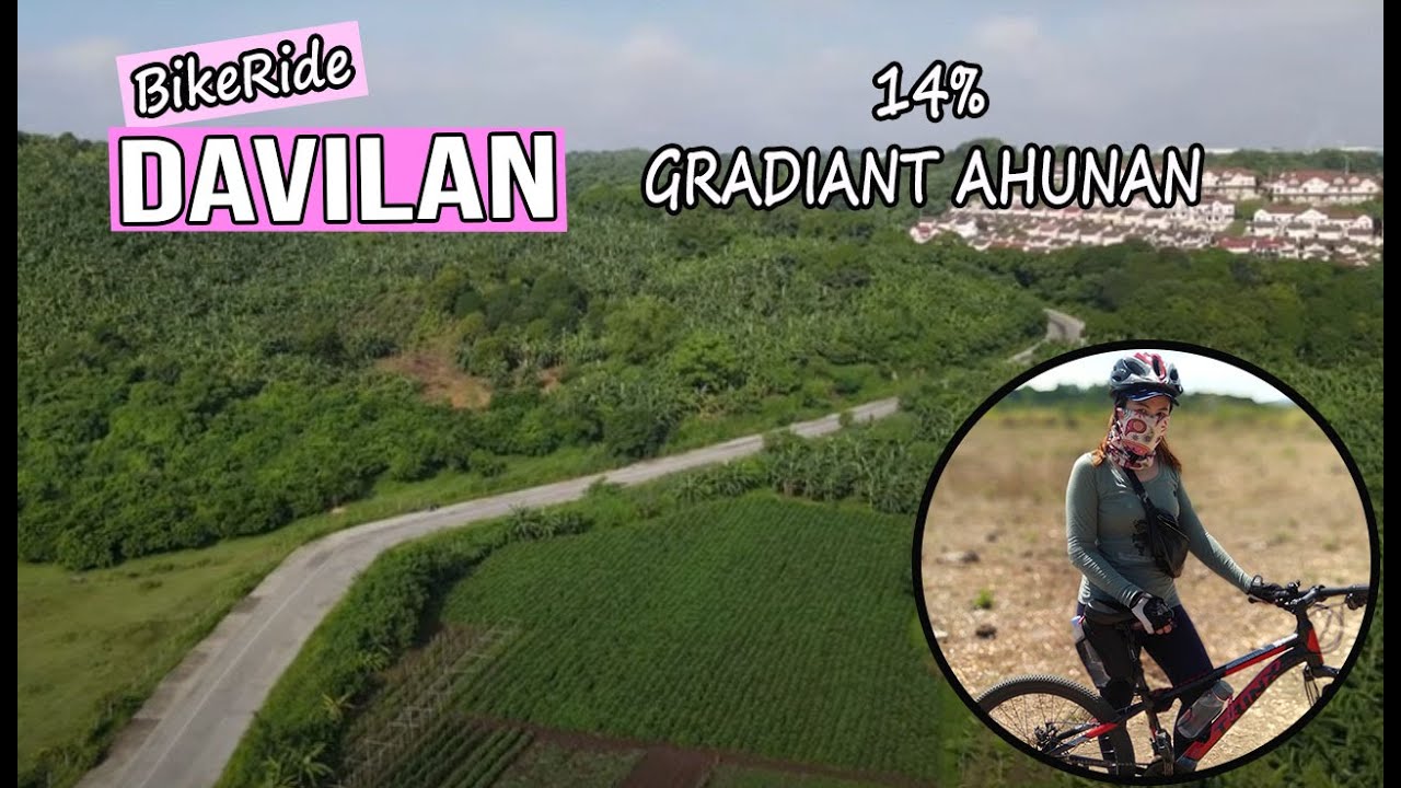 BikeRide | 14% gradient Ahunan | Davilan Carmona, Cavite - YouTube