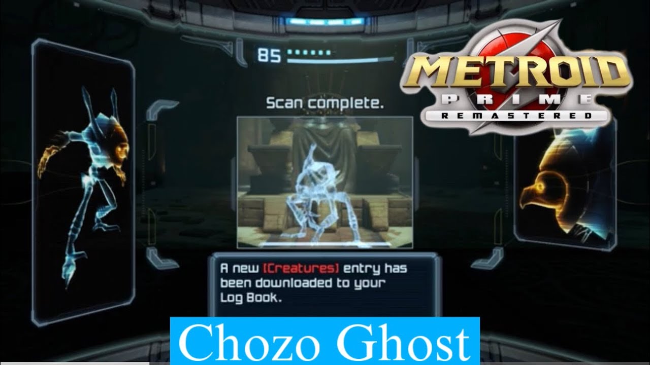 Metroid Prime: Remastered - Hall Of Elders How to Beat {Chozo ghost Battle} - YouTube