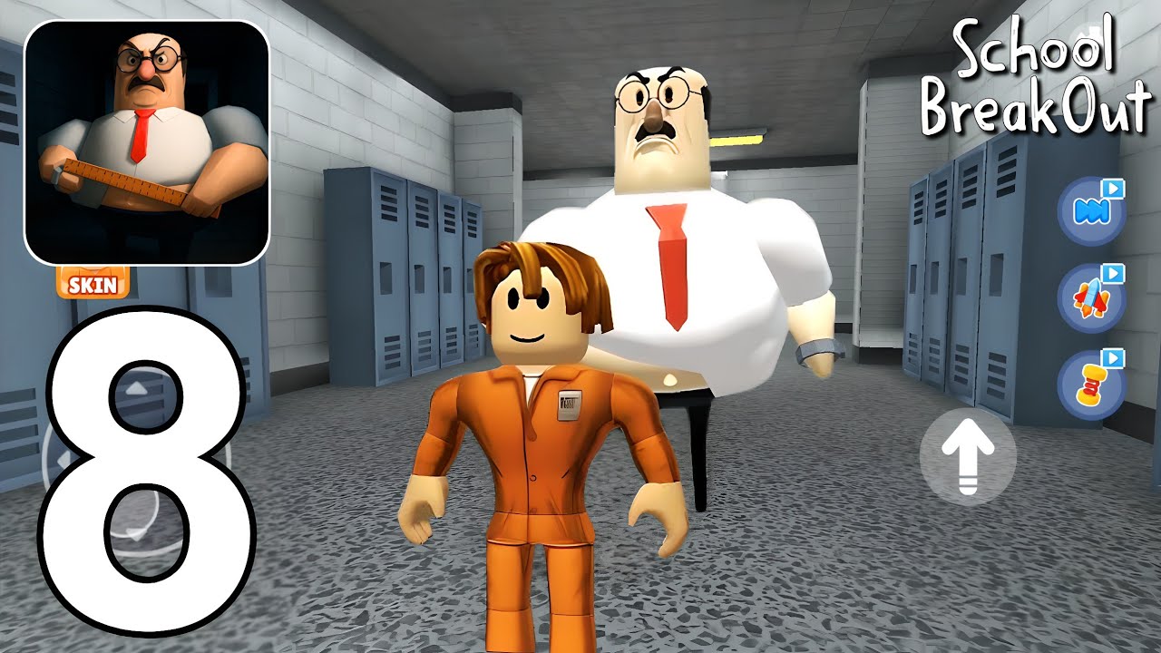 Great School Breakout - Obby Chapters Escape Barry - Gameplay ...