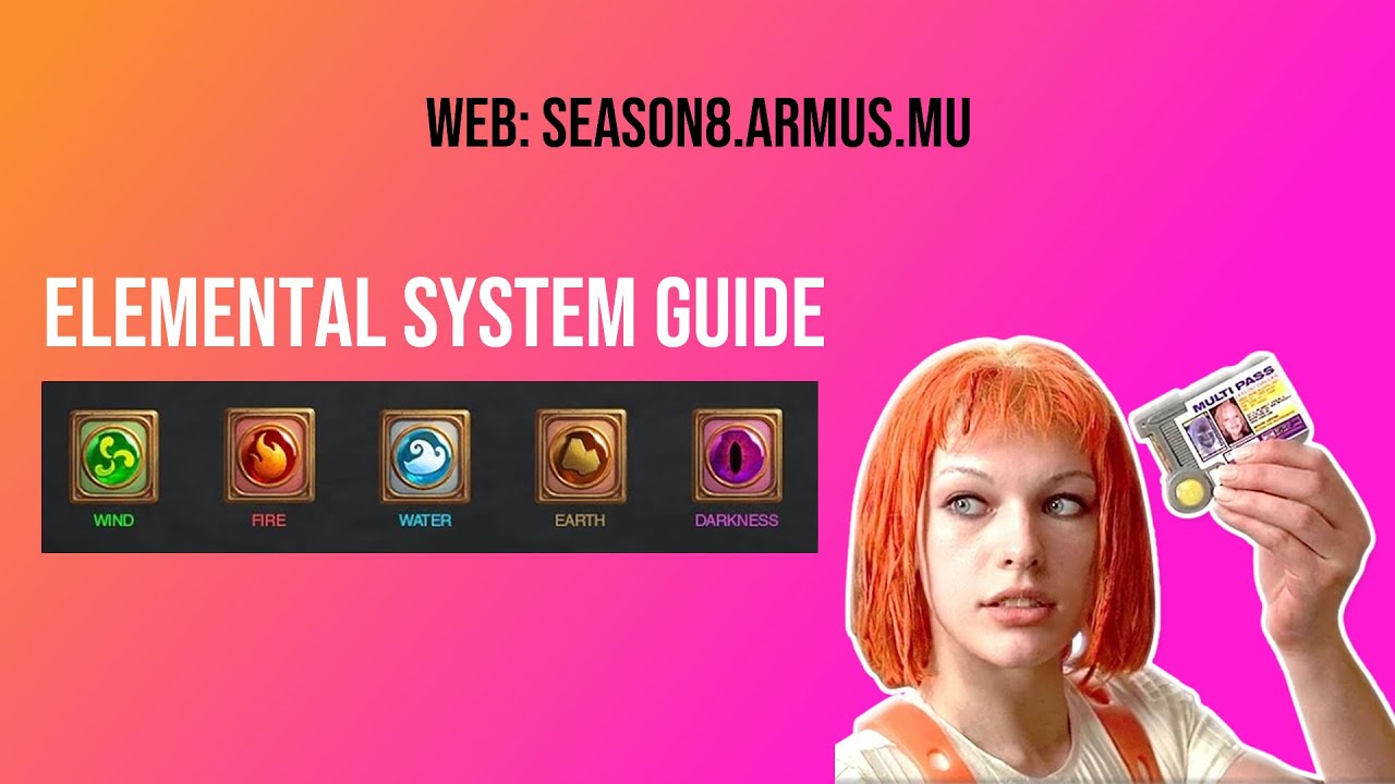 Sistema Elemental bien explicado - Armus Mu Season 8 - YouTube