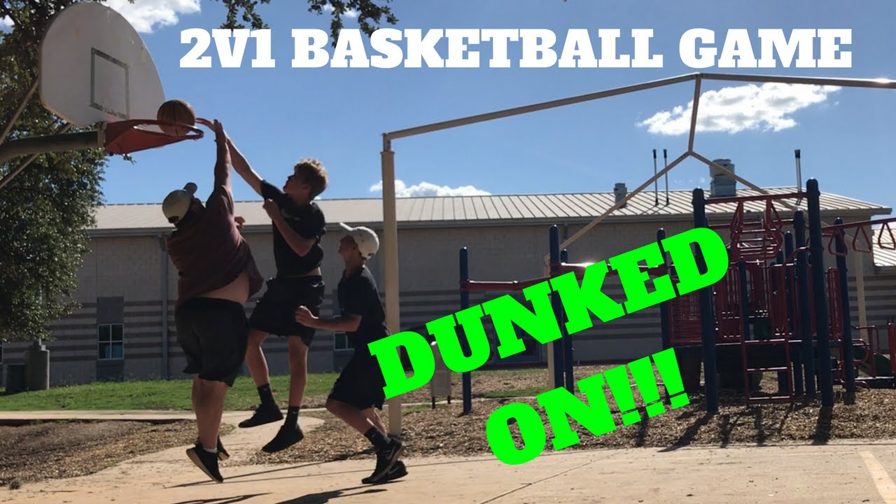 2v1 BASKETBALL GAME(CRAZY ENDING!!!) - YouTube