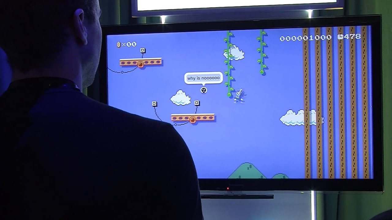 Nintendo Super Mario Maker Gameplay Demo - YouTube