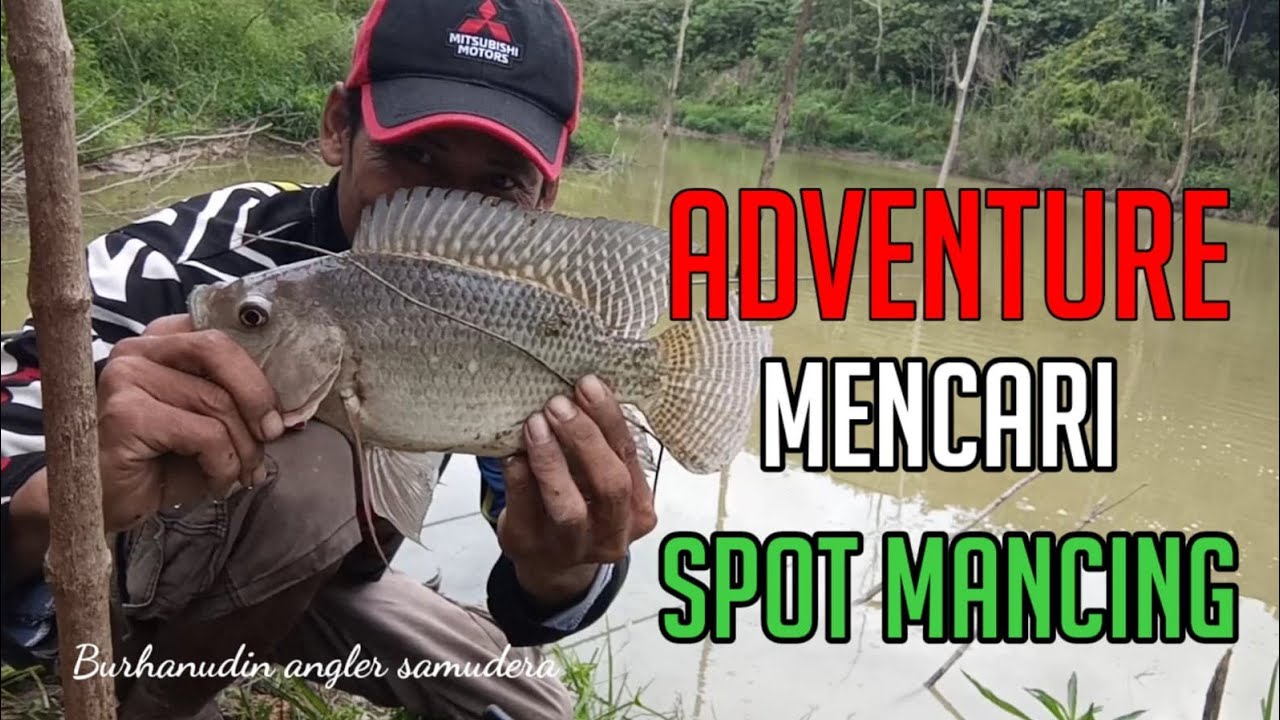 Fishing adventure//mancing di danau tengah hutan - YouTube
