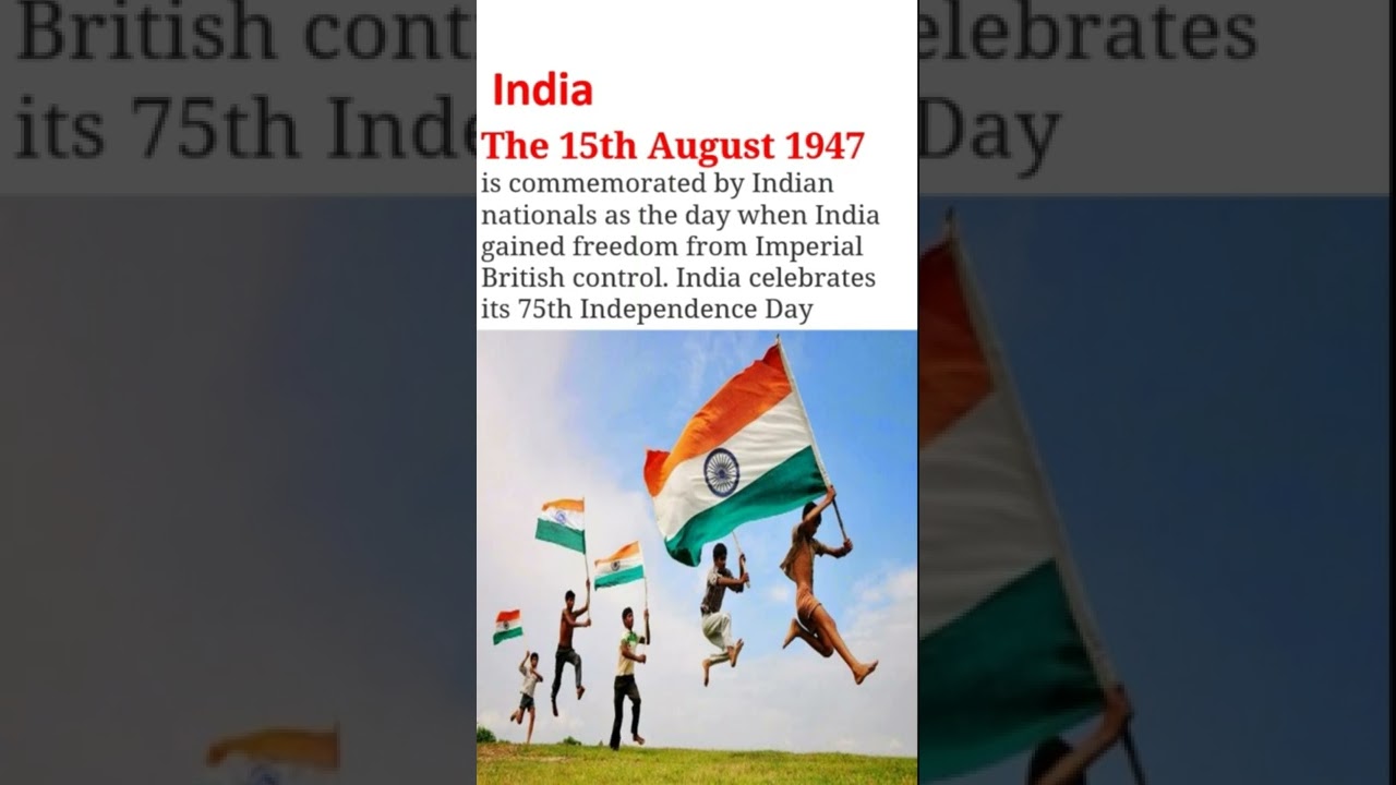 How Many Countries Celebrate Independence Day On 15 August shorts how-many-countries-celebrate-independence-day-on-15-august-shorts
