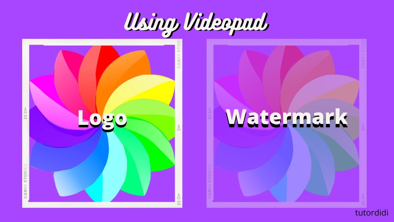 Add Logo Or Watermark - Videopad Tutorial #14 - YouTube