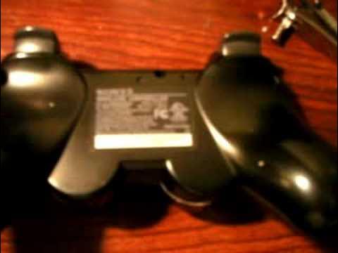 How to reset a sixaxis ps3 controller - YouTube