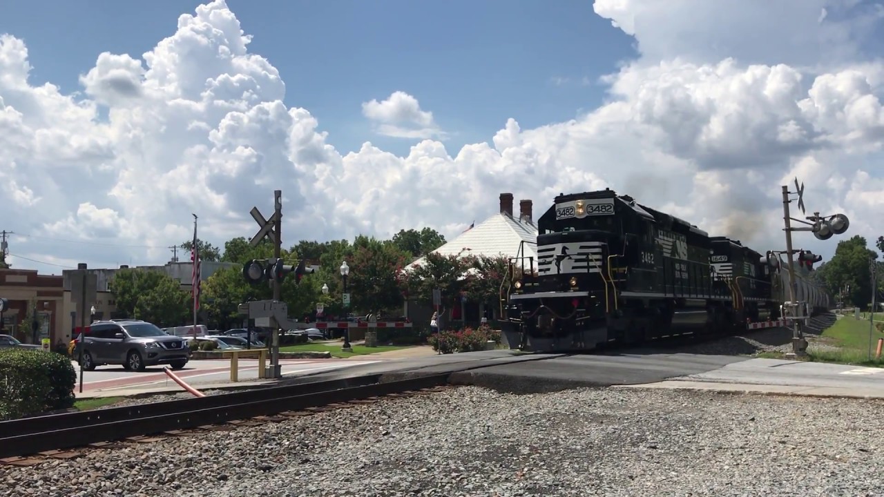 NS 3482 Leads G62 (NB) Thru Norcross, GA 8/7/18 - YouTube