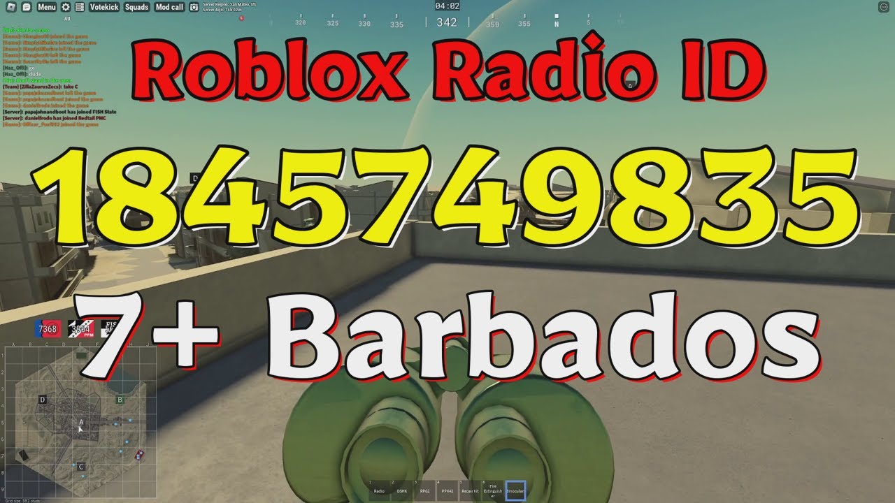 Barbados Roblox Radio Codes/IDs - YouTube