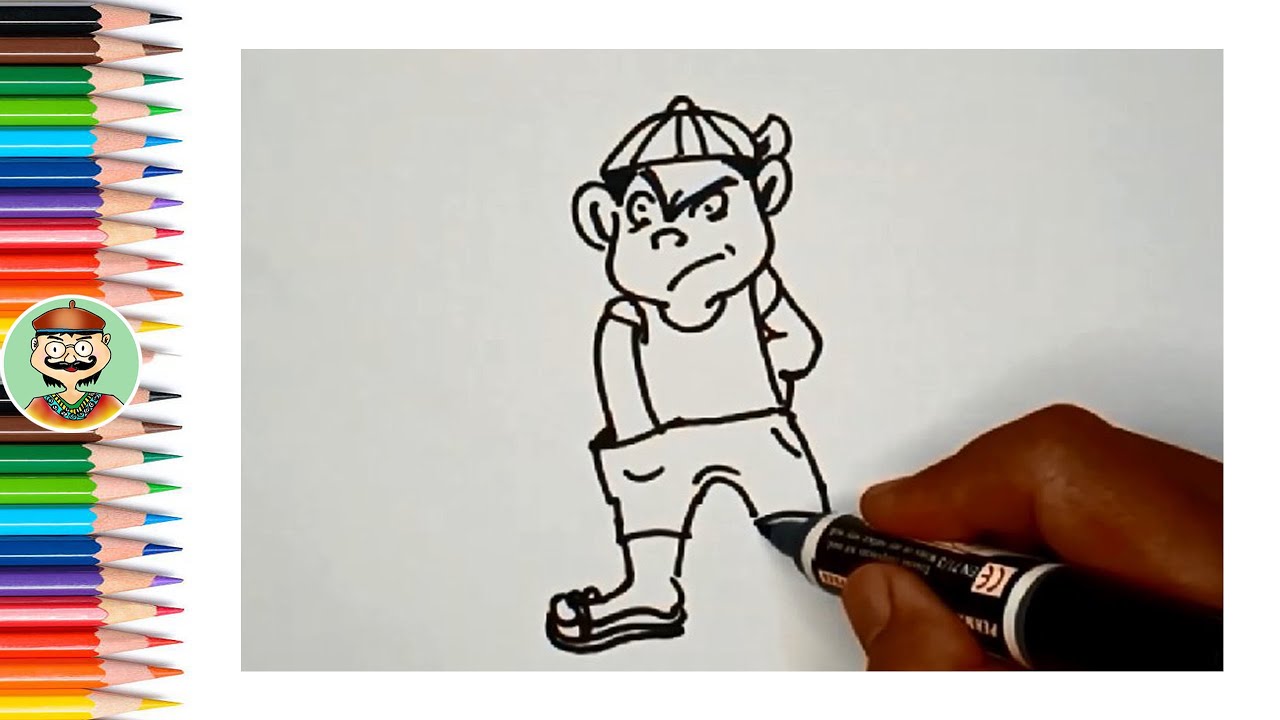 How to draw bad boy วาดเด็กเกเร - YouTube