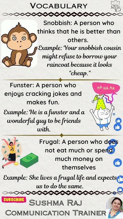 Vocabulary. #youtube #english - YouTube