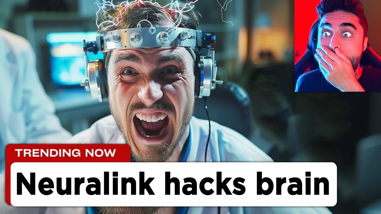 Elon Musk 👁 - Neuralink First Human Trial is SCARY 😨 (Actual Footage ...