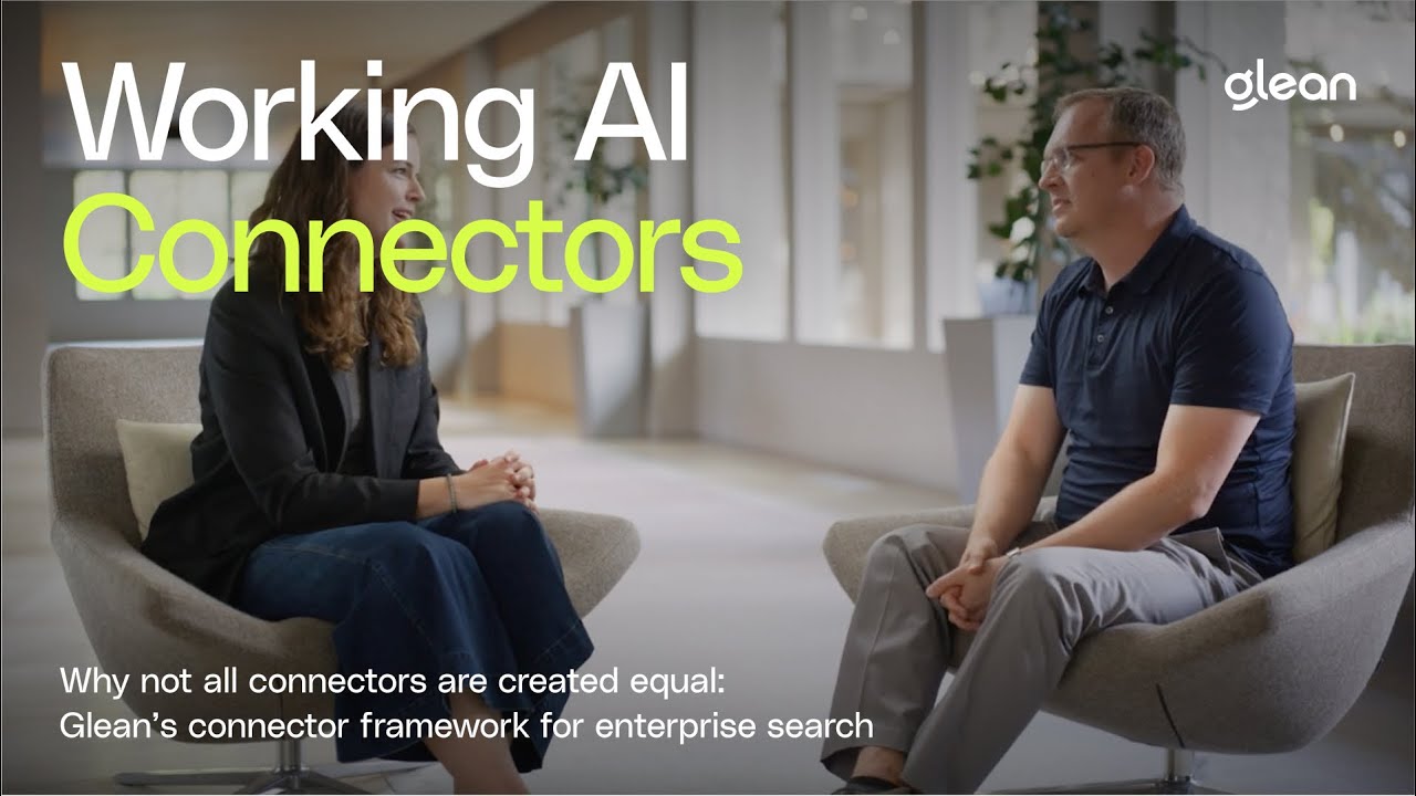 Not all connectors are created equal: Glean's connector framework for enterprise search - YouTube