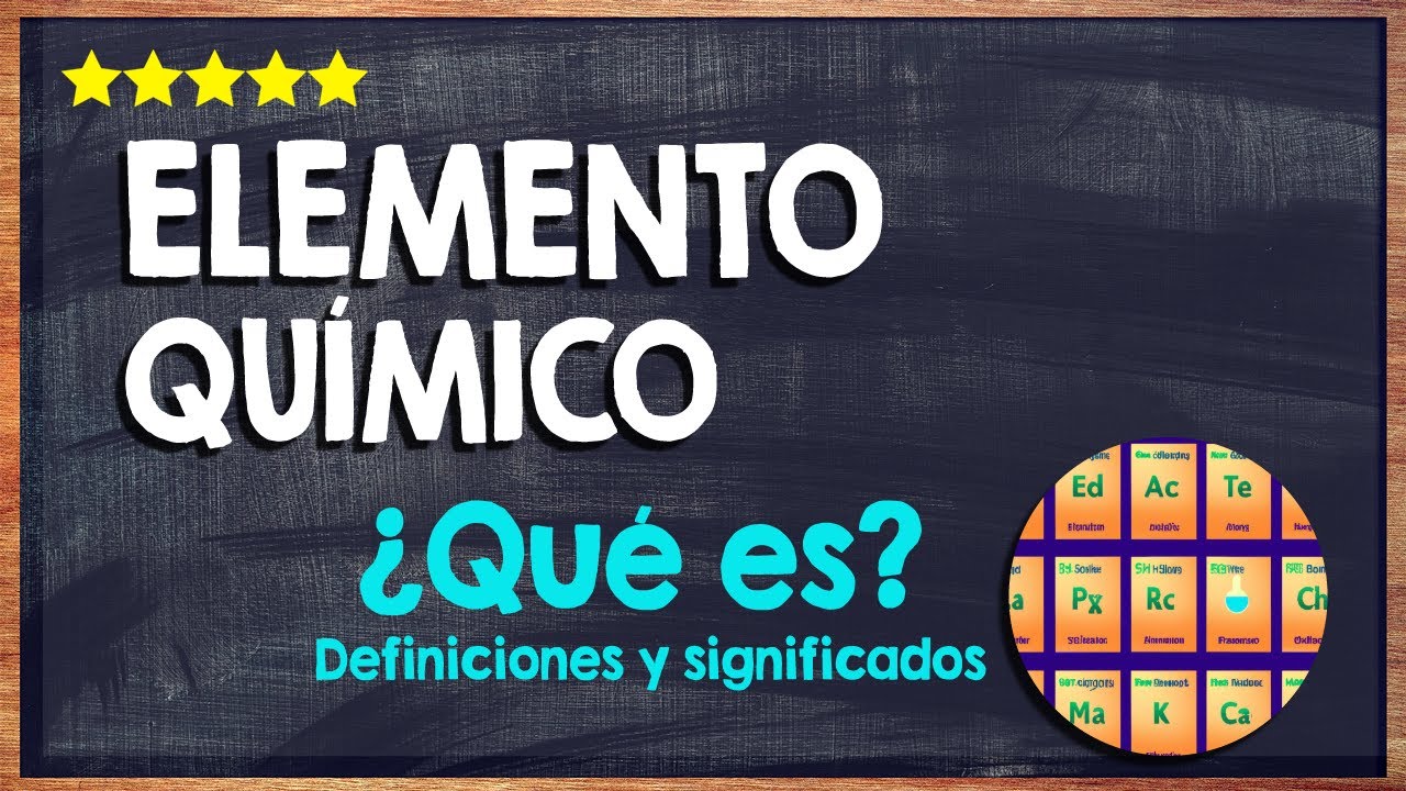 🙏 ¿Qué es un Elemento Químico? - Función de los Elementos Químicos y ...