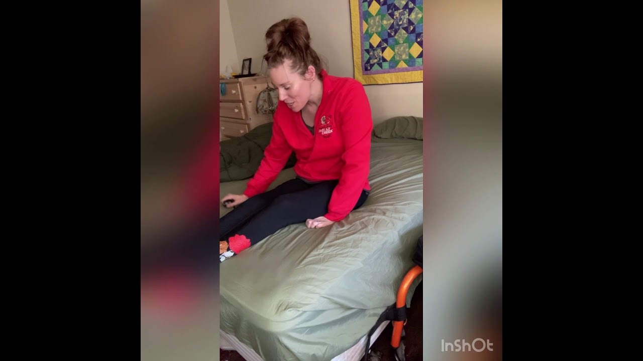 How this Quad rolls over in bed—and she does A LOT - YouTube