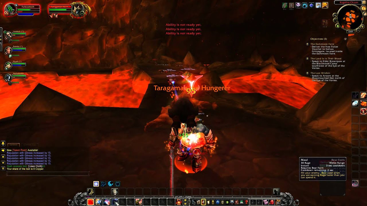 Ragefire Chasm Map
