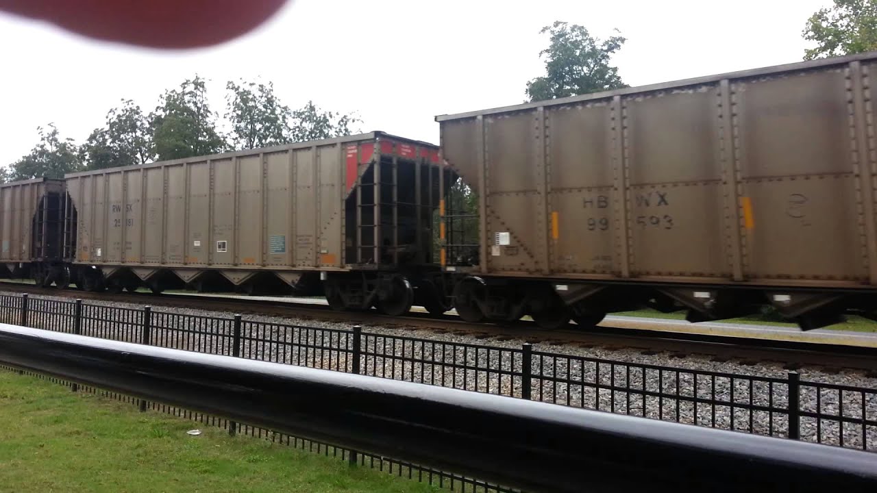 Locusts Grove Train Watching Platform 10/12/2014 - YouTube