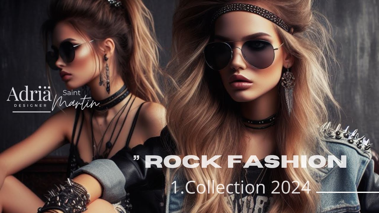 FASHION CLOTHING - “ Rock: Style and Audacity” in your style... - YouTube