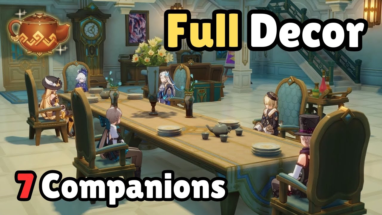 My design for the Interior of the Fontaine Mansion (With 7 Companions ...