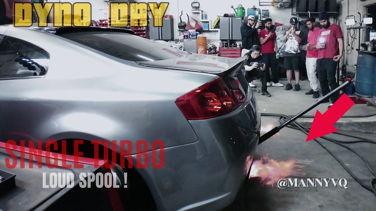 Boosted G35 on the Dyno | Crazy Modded Cars - YouTube