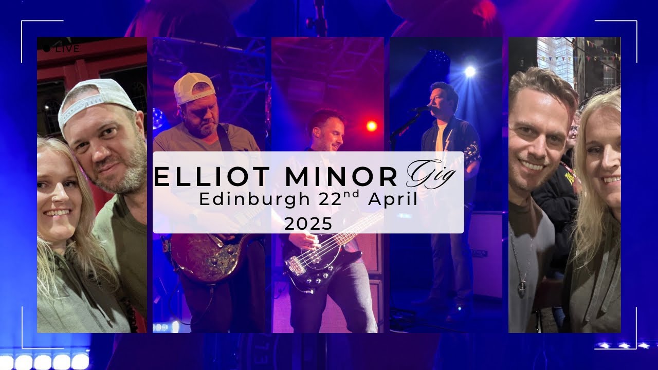 Elliot Minor Gig 22nd April 2025 Edinburgh - YouTube