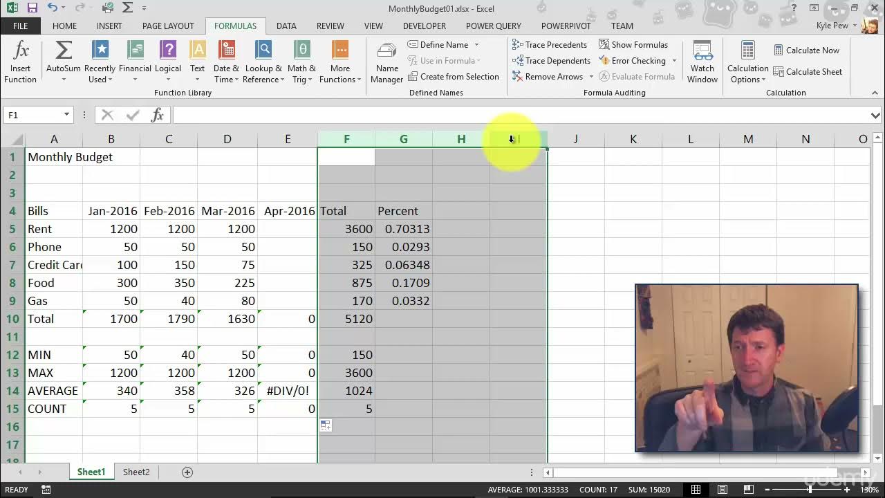 Microsoft Excel - Excel from Beginner to Advanced: Inserting And Deleting Rows And Columns - YouTube