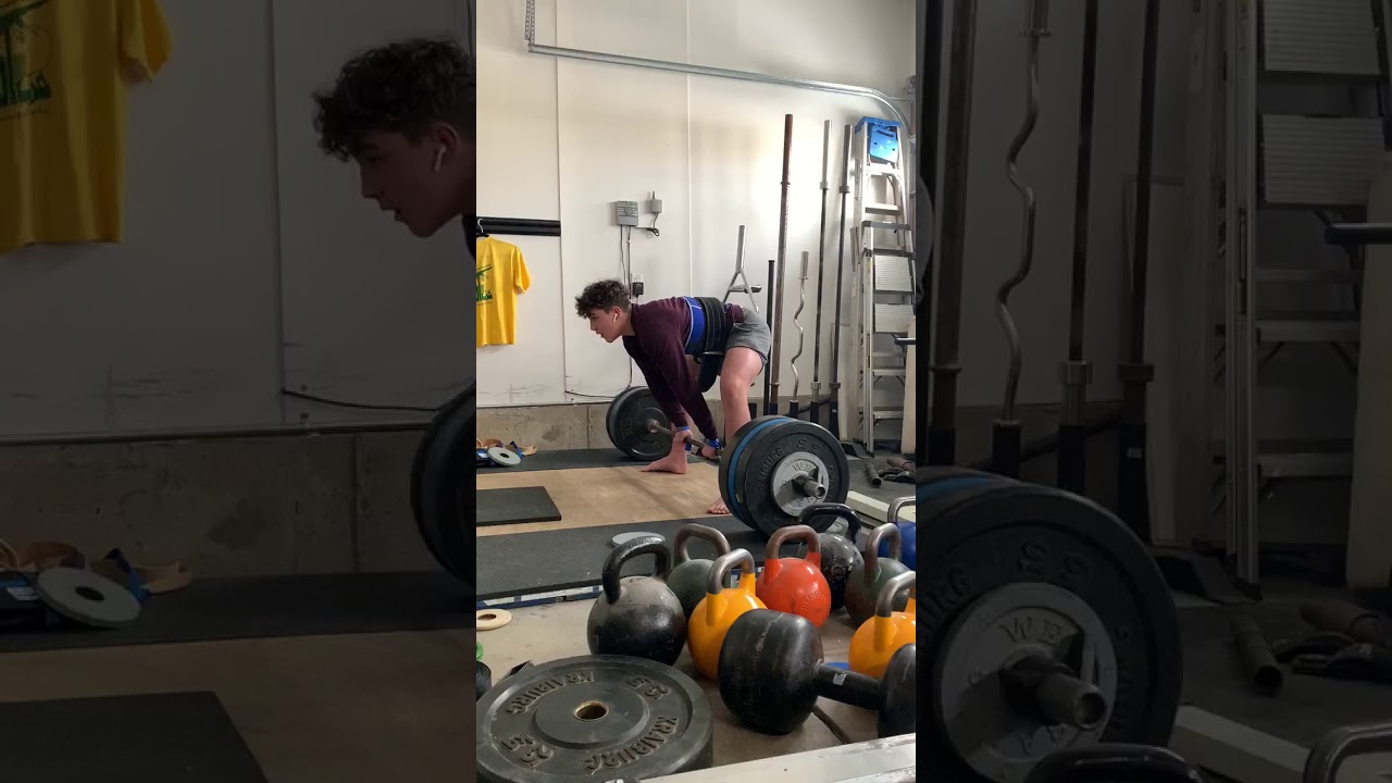 375 LBS DEADLIFT AT 14 | 175 lBS BODYWEIGHT - YouTube