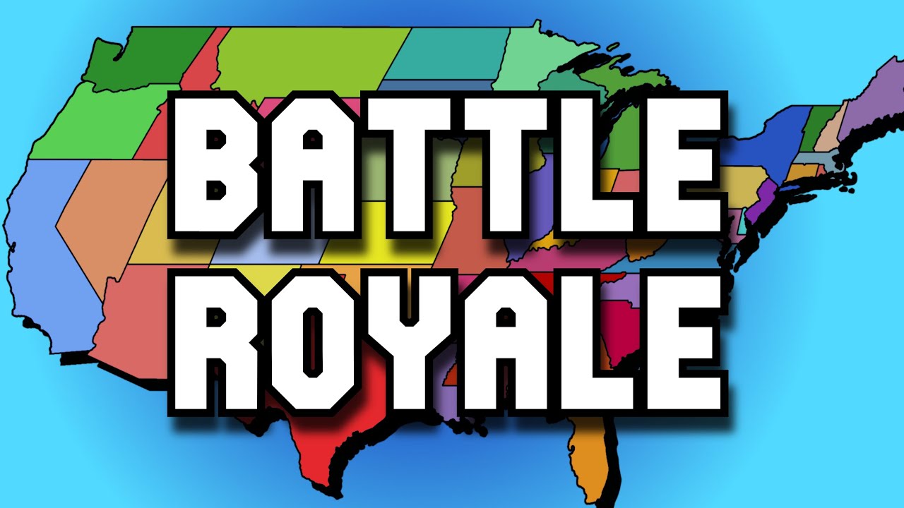 I Simulated a US State BATTLE ROYALE - YouTube