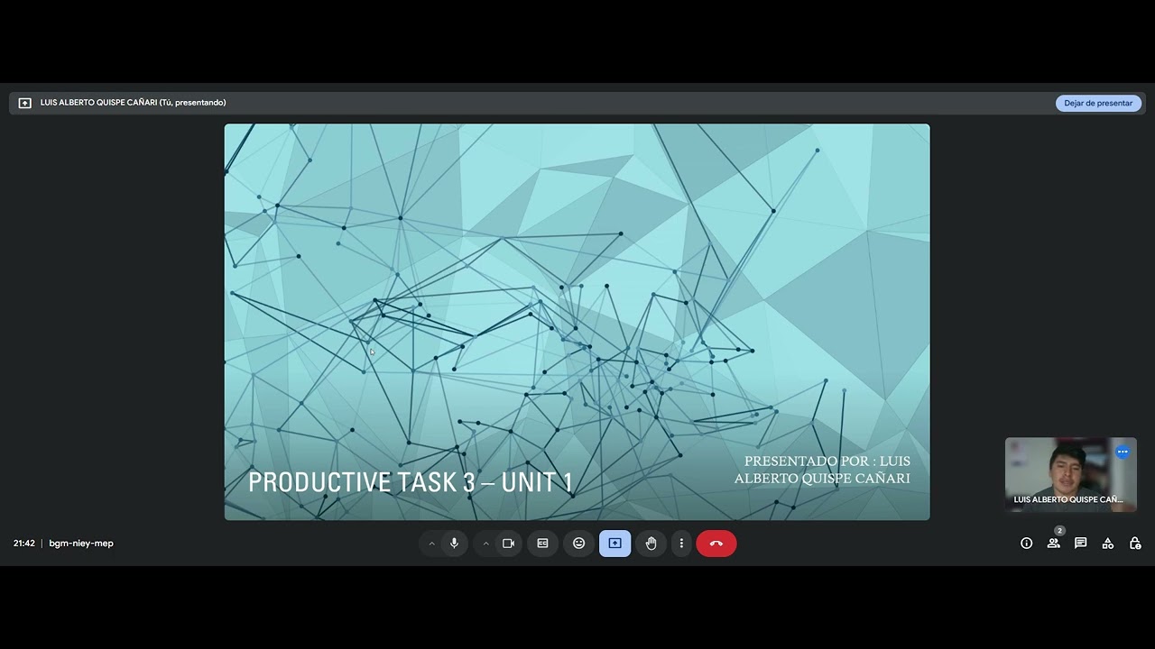 PRODUCTIVE TASK 3 – UNIT 1 - YouTube