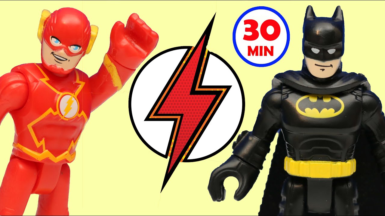 Batman & The Flash Adventure | Superheroes Stop Ultron - YouTube