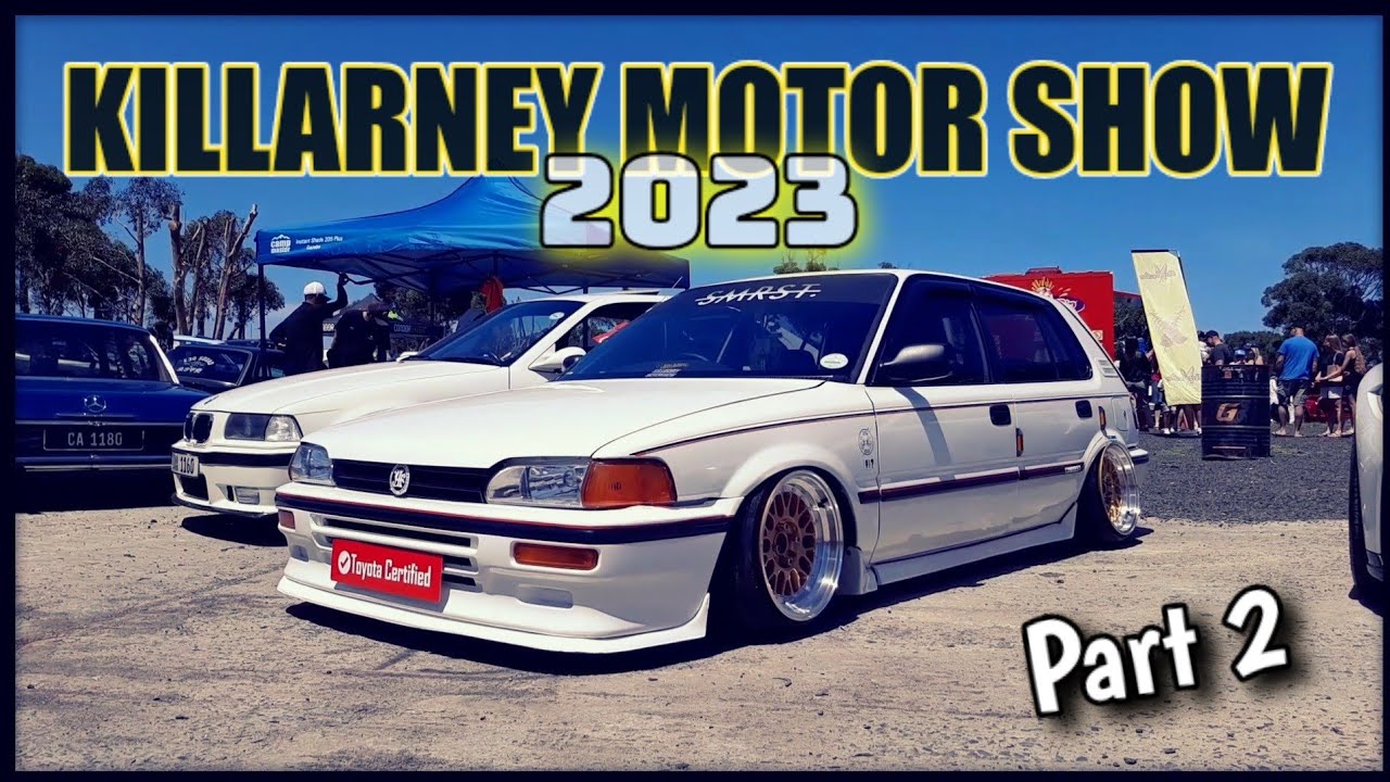 Killarney Motor Show 2023 part 2. So much Walking!!! - YouTube