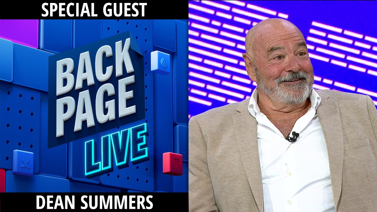 Dean Summers | #TheBackPage Special Guest - YouTube