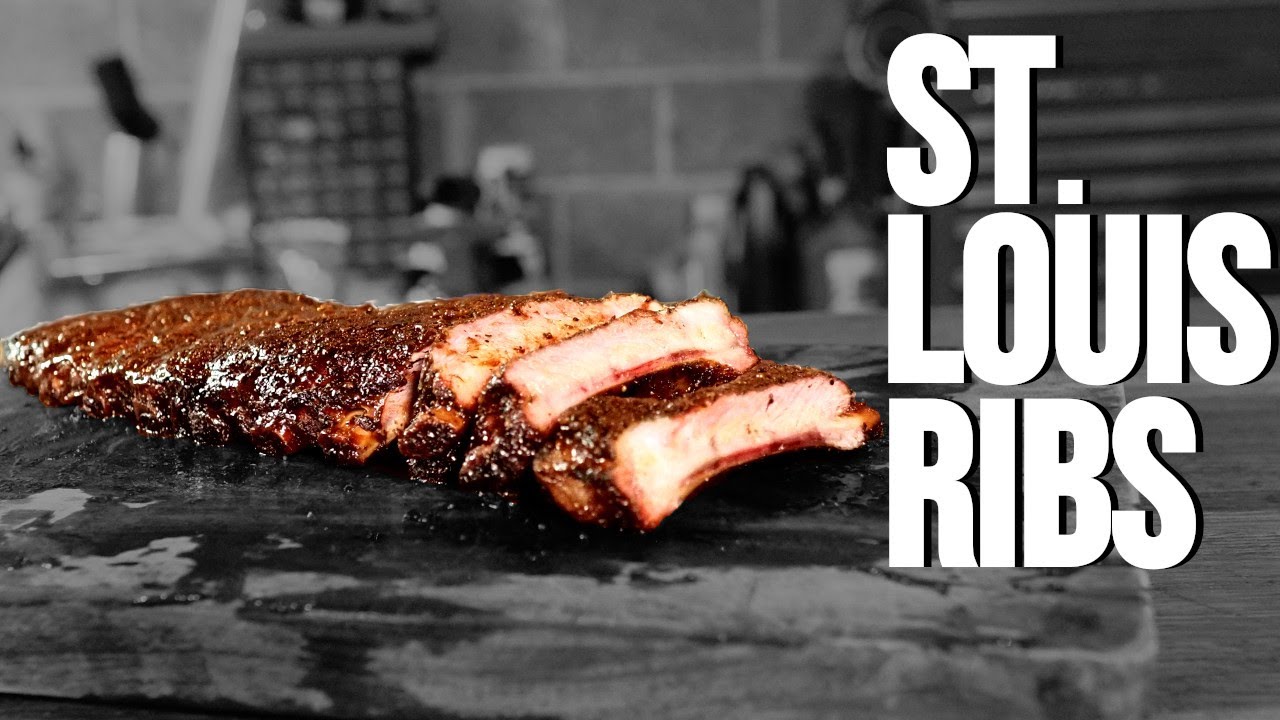 How To Smoke the BEST St Louis Ribs for Beginners - YouTube