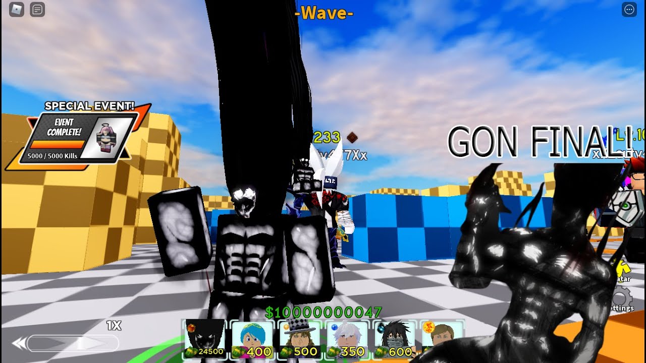 GON (FINAL) 6 Estrellas Showcase! Muy Fuerte? en All Star Tower Defense ...