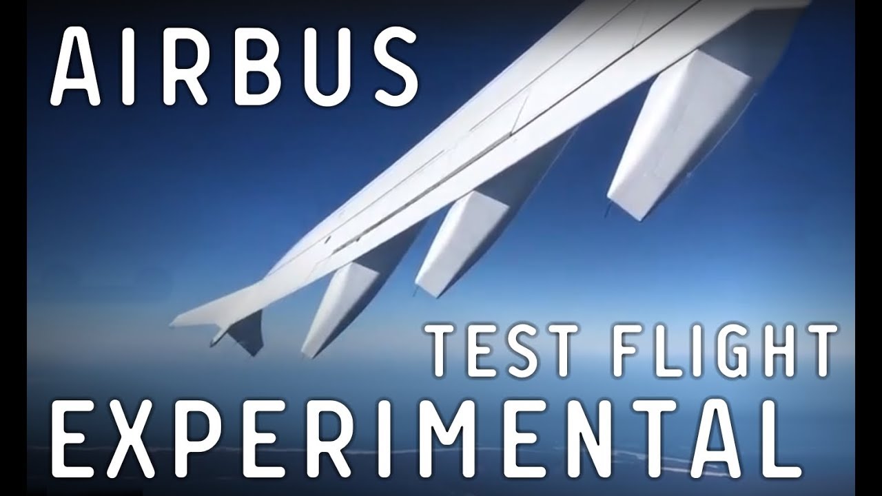 Airbus experimental test flight - YouTube