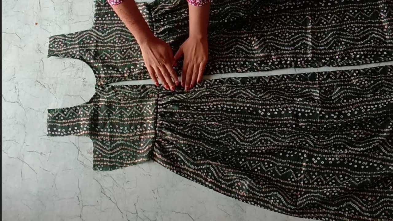 slit cut kurti cutting and stitching|| Front open kurti cutting and ...