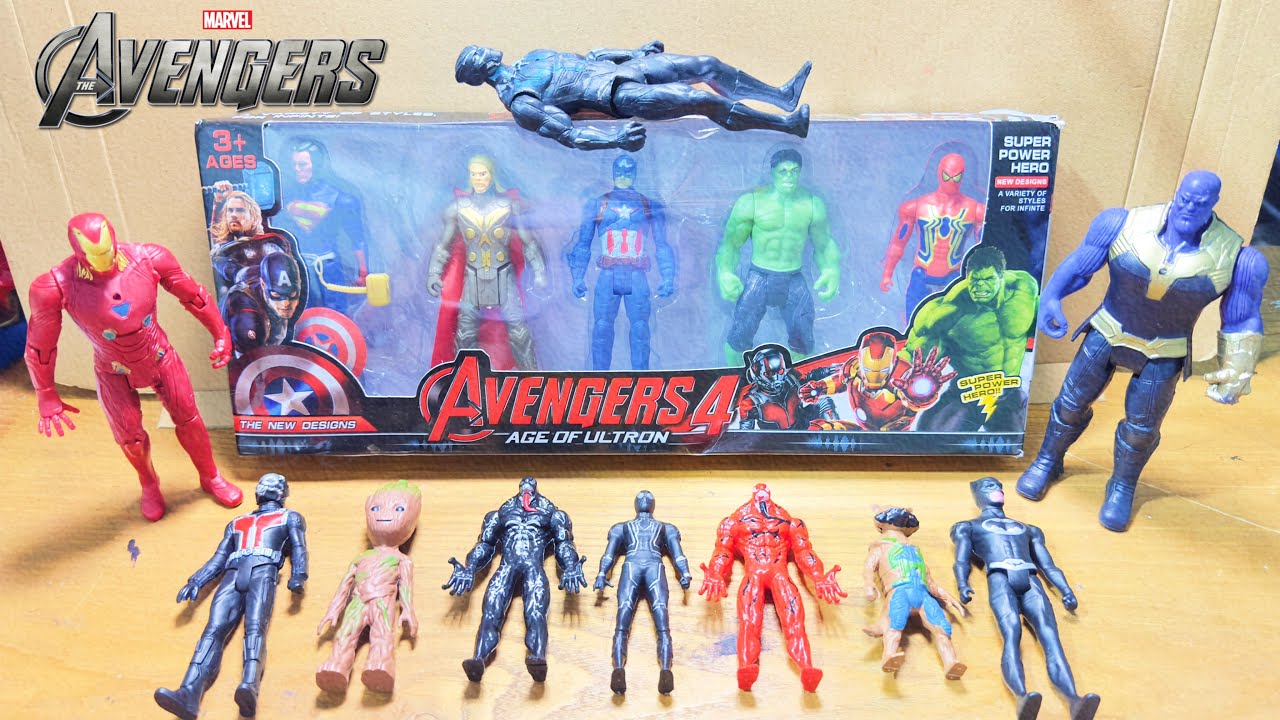 Avengers Toys/Unboxing/Action Figure/Marvels/Cheap Price/Hulk,Thanos ...