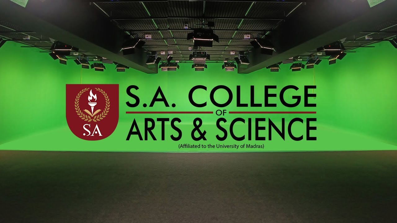 S.A. College of Arts and Science Viscom Chennai - YouTube